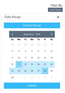Analytics Improvements. Now Introducing Custom Date Ranges - Clearview ...