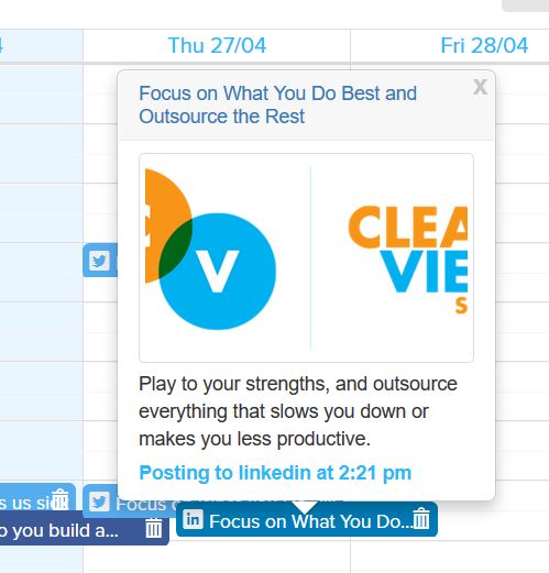 What's New In ClearView Social: Calendar View - Clearview Social